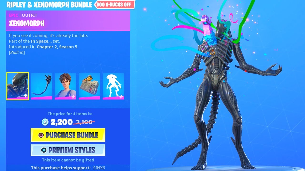 Xenomorph Fortnite